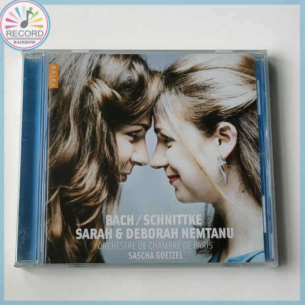 JS Bach Schnittke: Sarah & Deborah Nemtanu 2014 CD Совершенно новый ...