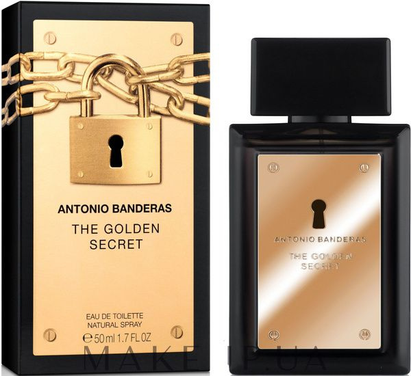 Туалетная вода The Golden Secret Антонио Бандерас Зе Голден Секрет 50 ...