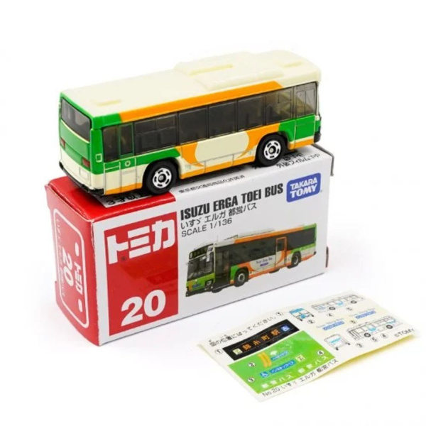 Машинка Takara Tomy Tomica 1/136 Isuzu Eruga BX020 Diecast Scale Model ...
