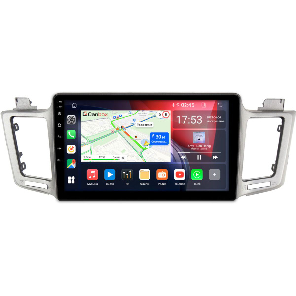 Штатная магнитола Canbox GT10-1030 для Toyota RAV4 4 (XA40) 2012-2019 (для авто с камерами) 2/32 ...