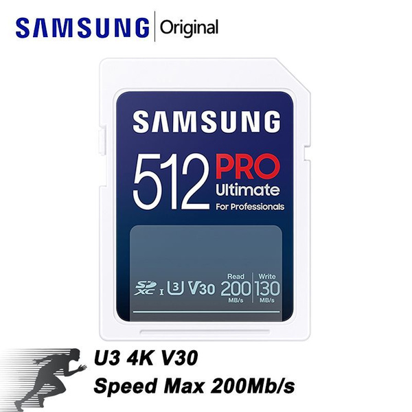 Samsung Карта памяти PRO Ultimate 512 ГБ (PRO Ultimate MB-SY512S ...