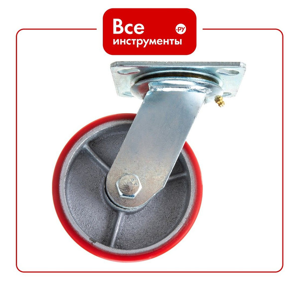 Колесо большегрузное полиуретановое поворотное SCP55 125 мм MFK-TORG ...