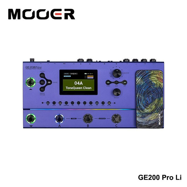 MOOER GE200 Pro Li педаль эффектов, моделирующая интеллектуальную ...