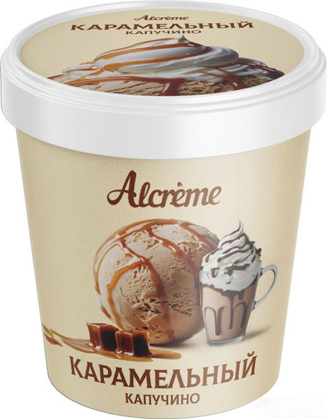 Пломбир Карамельный капучино Alcreme, 300 г купить на OZON по низкой ...