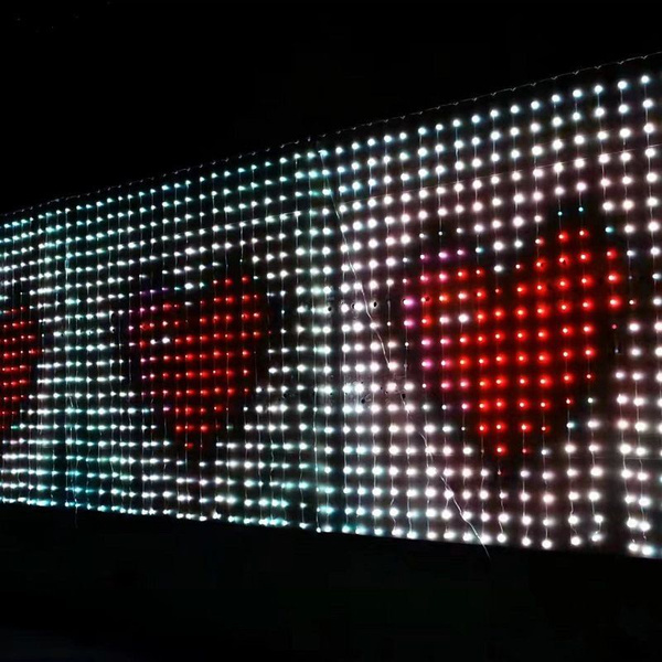 Curtain. Умная гирлянда штора RGB. Нарисуй любую картинку. Размер 2х2м ...