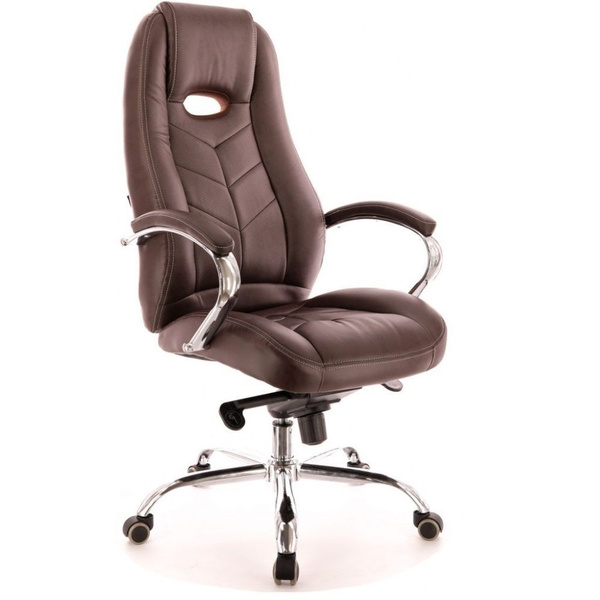 Кресло руководителя Everprof Drift M экокожа - коричневое купить на OZON по низкой цене (938329539)