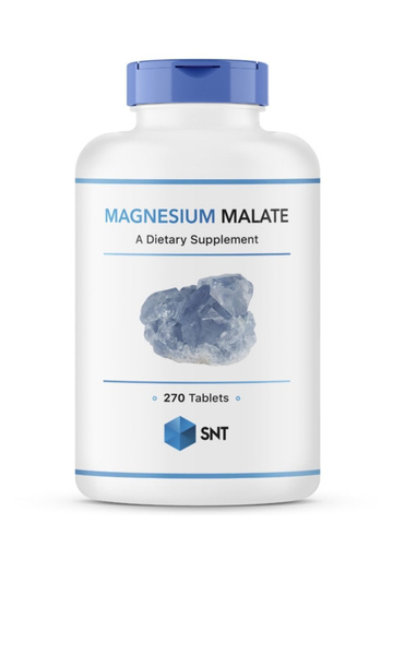 Магний Малат SNT Magnesium Malate 270 таблеток купить на OZON по низкой ...