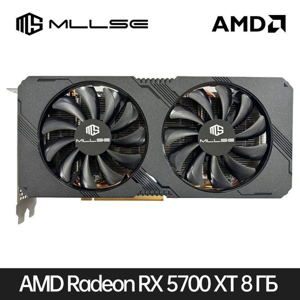 Видеокарта MLLSE Radeon RX 5700 XT, 8 ГБ PCI-E 4.0 x16 DisplayPort ...