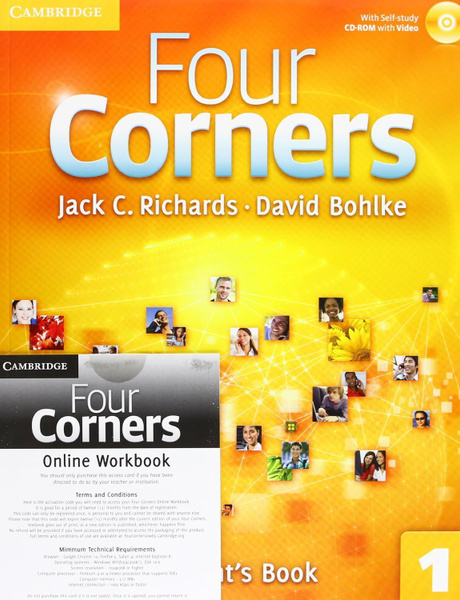 Four Corners 1 Student's Book with Self-study Audio CD and Online ...