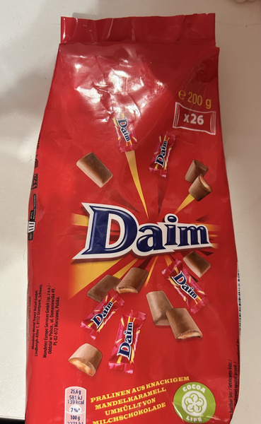 Конфеты Daim 200 гр купить на OZON по низкой цене (1761064995)