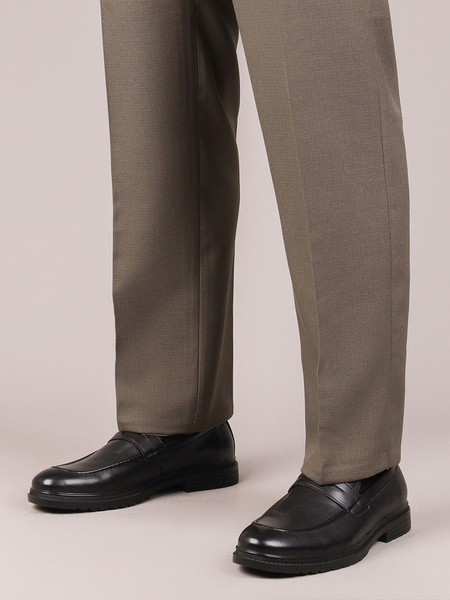 Лоферы Мужской Instreet черный, размер 42 Толстый каблук Демисезон 6 Без застёжки Россия купить ...