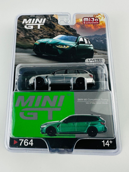 Машинка TSM MINI GT 1/64 BMW M3 Green Metallic #764 Chase Varnish ...
