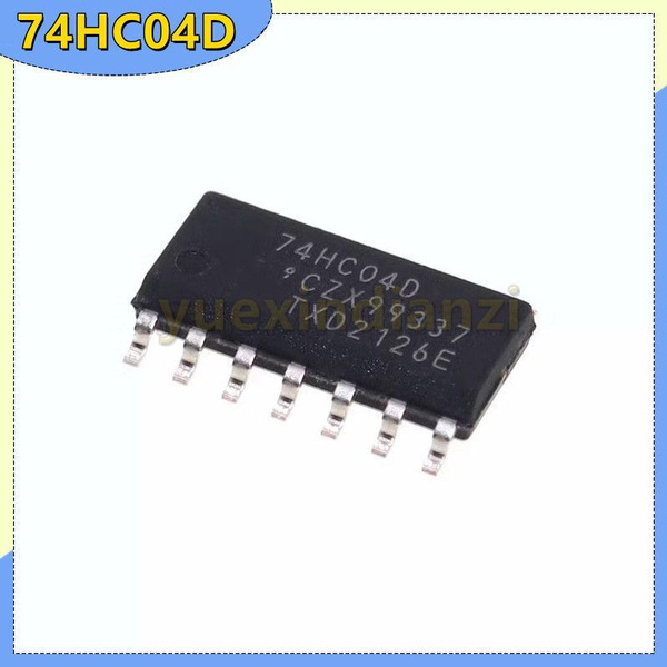 10шт 74HC04D SOIC-14 Логическая микросхема SMD с шестипозиционным ...