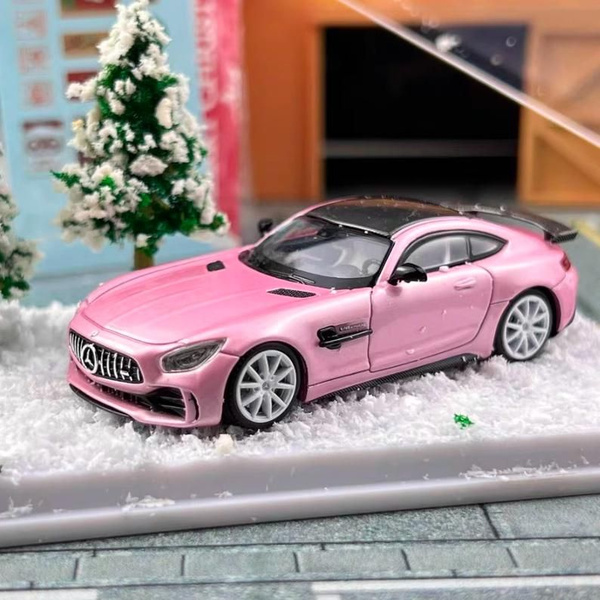 Машинка Fine Works 1/64 Mercedes AMG GTR Christmas Limited Edition ...