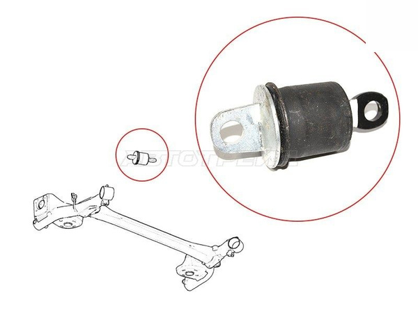IPSASP_ST-95910101 Сайлентблок задней балки CHEVROLET AVEO (T300) 11 ...