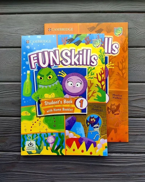 Fun Skills 1. Student's Book,Home Booklet + CD купить на OZON по низкой ...