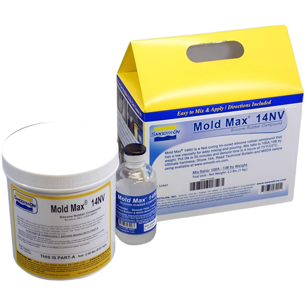 Силикон для изготовления форм Smooth-On Mold Max 14NV на олове 1 кг ...