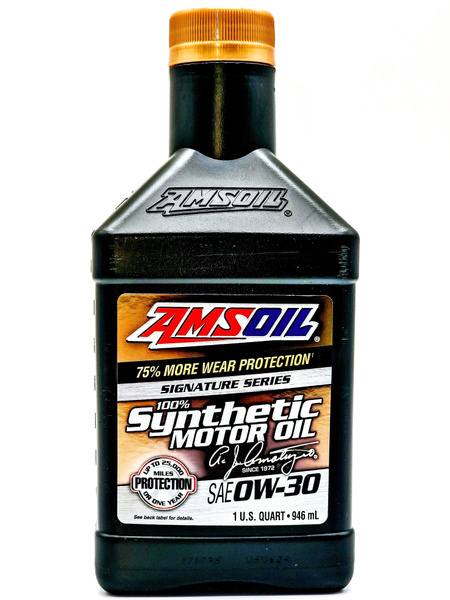 Масло моторное Amsoil signature series 0W-30 Синтетическое 0.946 л ...