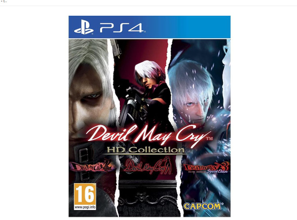 Игра Ps4/PS5: Devil May Cry HD Collection (Новый Диск) (PlayStation 4, PlayStation 5, Английская ...