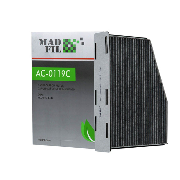 Салонный фильтр угольный MADFIL AC-0119C (K1111, CU2939) купить на OZON ...