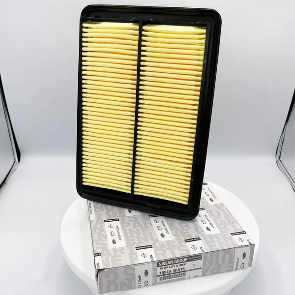 Nissan Фильтр воздушный арт. 165464BA1B, 1 шт. купить на OZON по низкой ...
