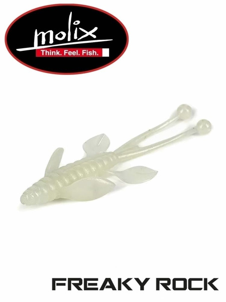 Силиконовая приманка Molix Freaky Rock 50мм/2" (8шт.) - цвет 63 (на ...