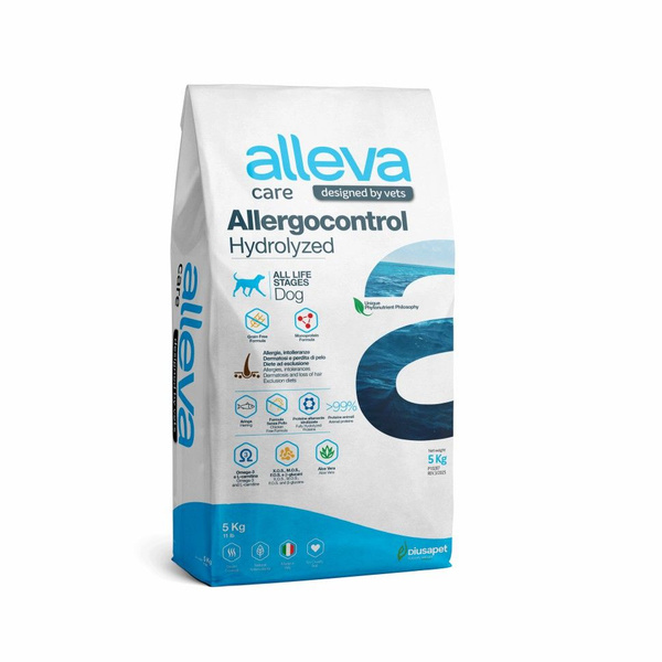 Alleva Care Dog Allergocontrol сухой диетический корм для взрослых ...