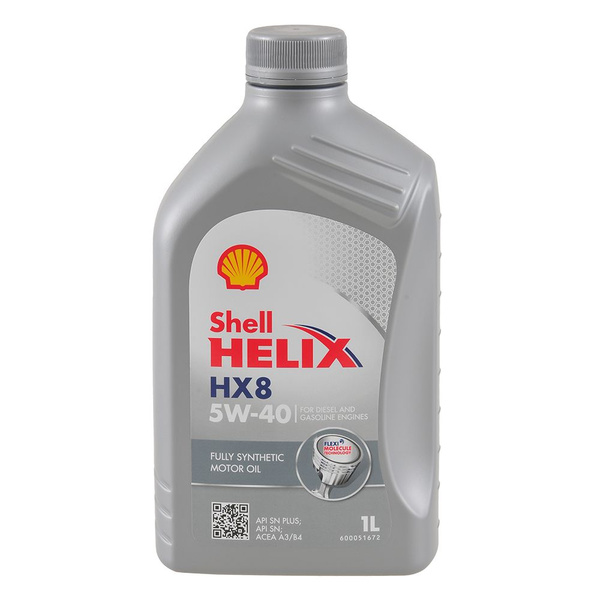 Характеристики Shell SHELL HELIX HX8 5W-40 Масло моторное ...