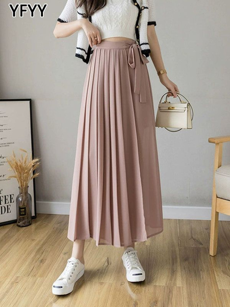 Юбка-шорты Женский розовый Политекс, размер 50 Эластичная, Шнурок На ...