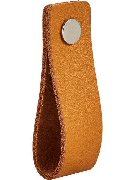 Ручка-скоба мебельная Inspire Zack кожа 70 мм цвет светло-коричневый шт. купить на OZON по ...