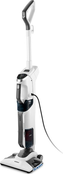 Паровая швабра Kitfort KT-595, белый, 1800 Вт купить c доставкой на OZON по низкой цене (1904598014)