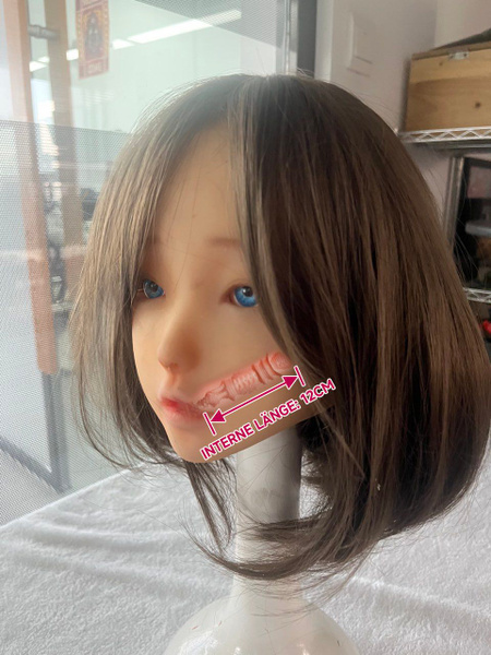 HANIDOLL Голова кукла 3 кг мужской мастурбатор, резиновая кукла для ...