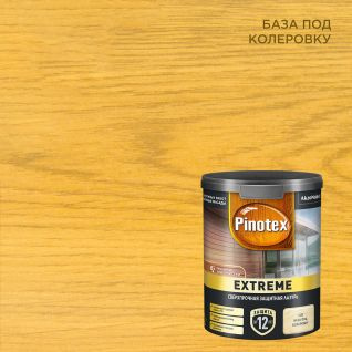 Pinotex Extreme/Пинотекс Экстрим, 0.9л,Цвет Бесцветный(База CLR),лазурь ...