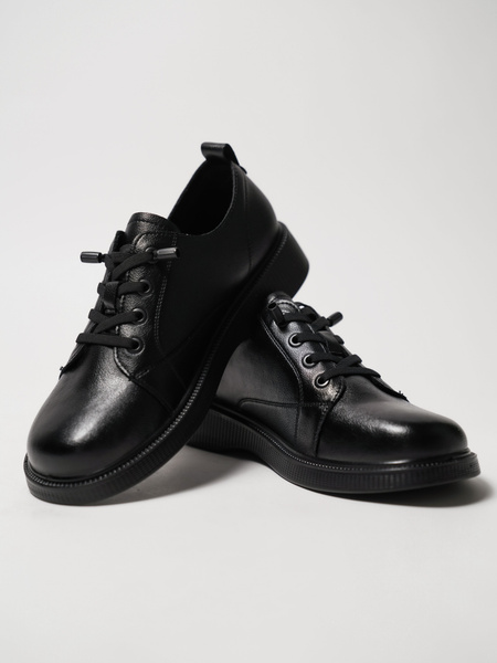 Туфли Женский Covani Натуральная кожа, размер 39 Платформа 7 Шнурки купить c доставкой на OZON ...