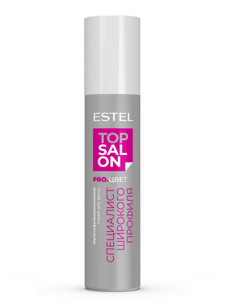 ESTEL PROFESSIONAL Спрей для окрашенных волос TOP SALON PRO.ЦВЕТ термозащита и легкое ...