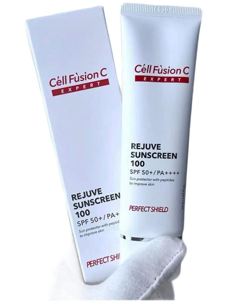Cell Fusion C Rejuve Sunscreen 100 SPF 50+ / Эмульсия Солнцезащитная ...