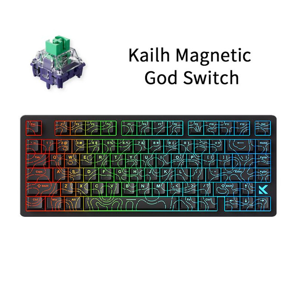 MCHOSE Игровая клавиатура проводная JET 75 Kailh Magnetic God Switch ...