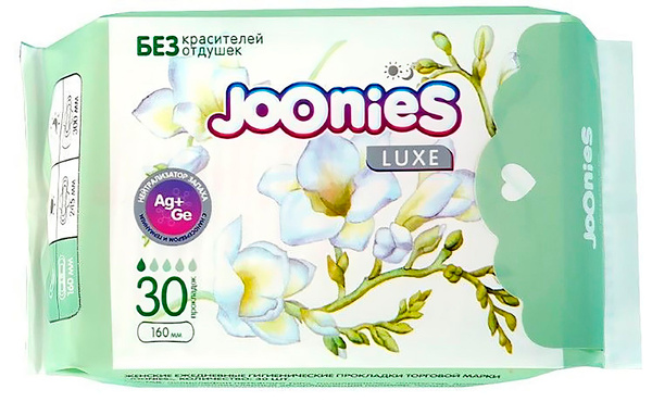 Прокладки Joonies Luxe Ежедневные женские, одноразовые, 30 шт х 3 шт купить на OZON по низкой ...