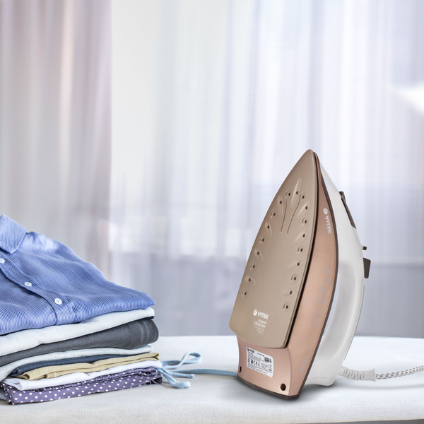 Утюг Vitek 1201-VT-04, 2400Вт, коричневый/белый 1201-vt-02 купить на OZON по низкой цене ...