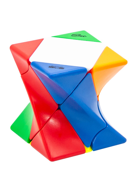 Кубик QiYi Twisty Skewb v2 stickerless / Головоломка для детей и ...
