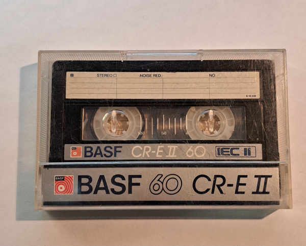 Аудиокассета BASF CR-E II 60 1989г. купить на OZON по низкой цене (2001580867)