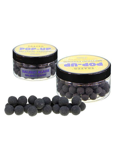 Мини бойлы Traper Pop-Up Method Feeder 10 мм 30 гр - Halibut Black (Палтус черный) купить на ...