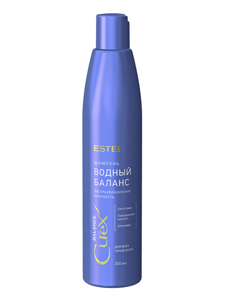 ESTEL PROFESSIONAL Шампунь CUREX AQUA BALANCE для всех типов волос "Водный баланс", 300 мл ...