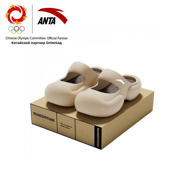 Босоножки Женский Anta Платформа EVA, размер 39, 40 Круглый нос, Толстая подошва Лето Китай ...