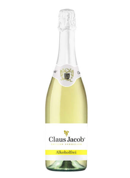 Вино игристое безалкогольное Claus Jacob белое сладкое, 0.75л, Германия ...