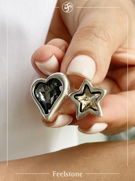 Серьги пусеты LaMala & LaFea с кристаллами Swarovski купить на OZON по ...
