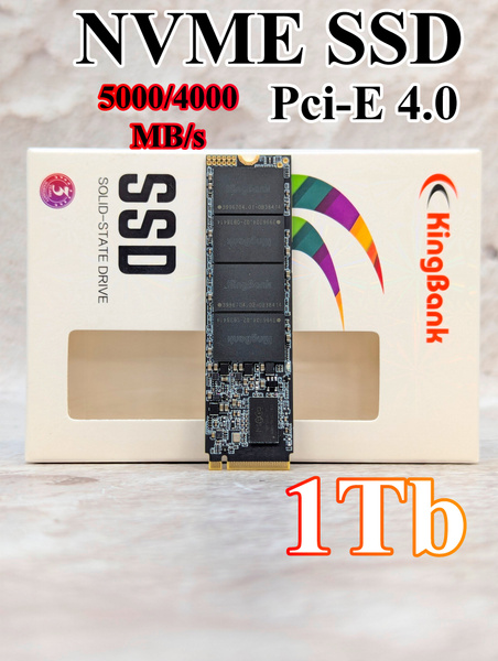 1 ТБ Внутренний SSD-диск KingBank 3D NAND 2280 KP260 (PCIE 4.0 M2 1TB (5000\4000)) купить c ...