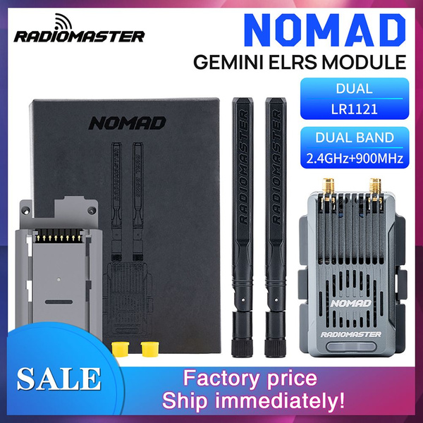 Двухдиапазонный модуль Radiomaster NOMAD Со встроенной RGB-подсветкой ...