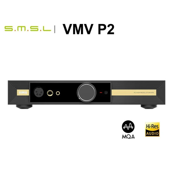 SMSL VMV P2 JUST Hi-Res Audio Сбалансированный усилитель для наушников с переключаемой ...