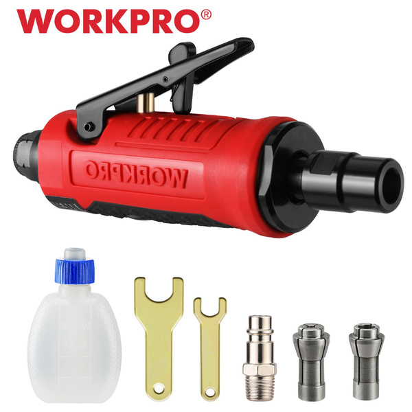 WORKPRO Straight Air Grinder 1/4'' Пневматическая шлифовальная машина ...